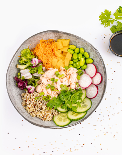 Quinoa Poke Bowl - BrainMarket.hu